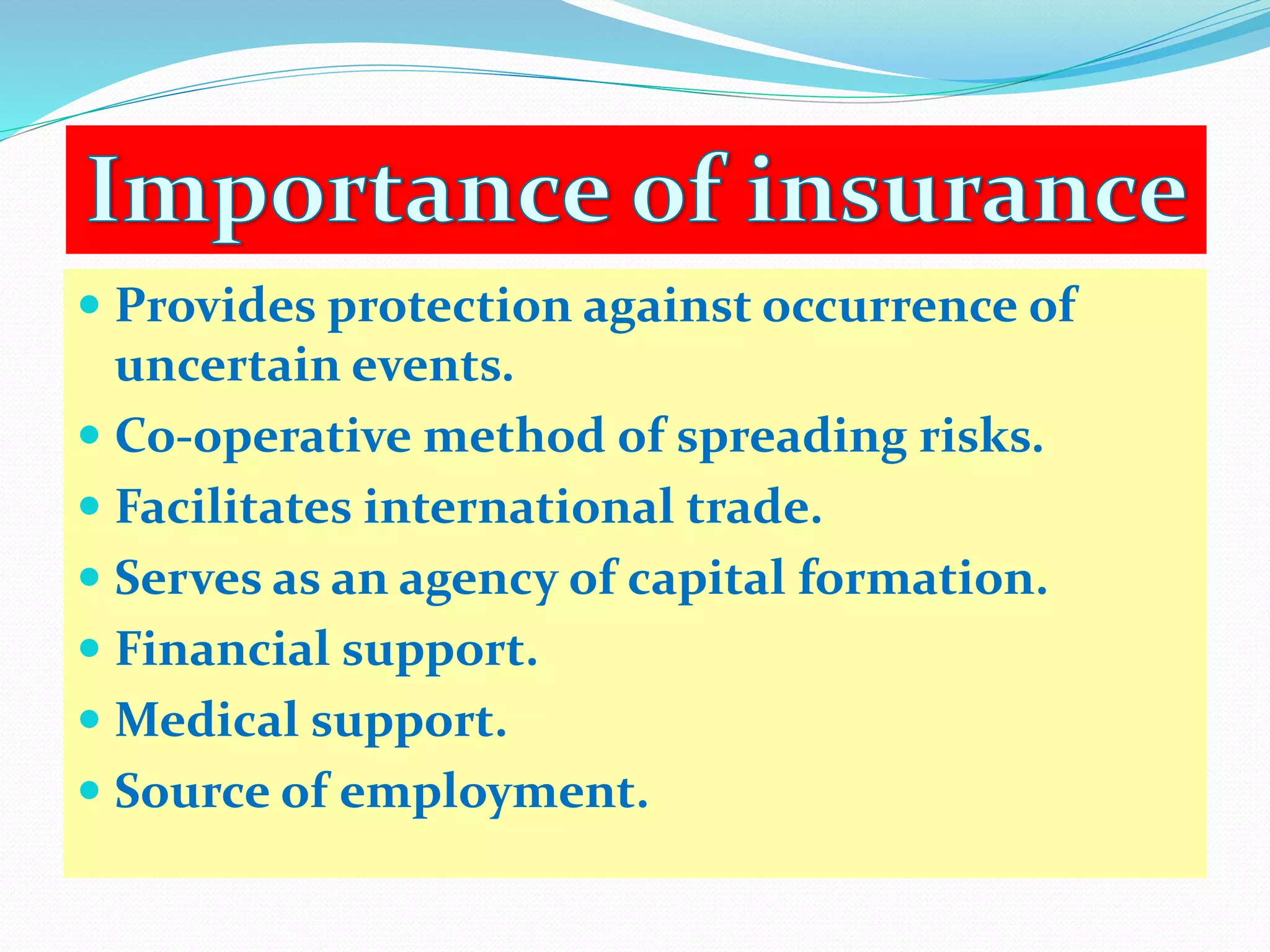 Introduction about insurance | PPTX