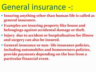 Introduction about insurance | PPTX