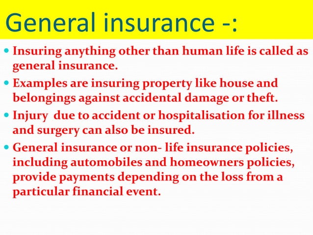 Introduction about insurance | PPTX