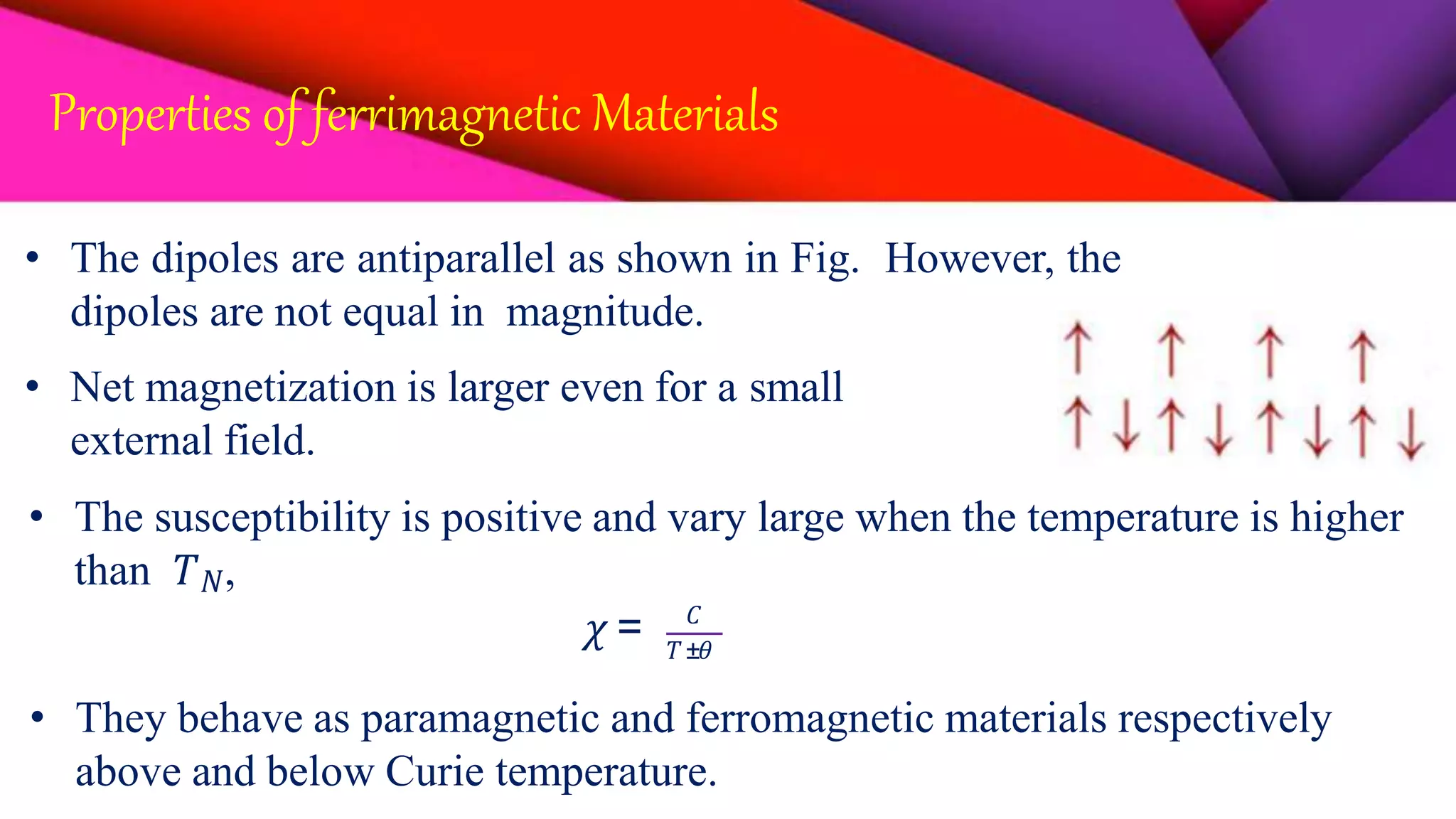 Introduction about magnetic material and its properties | PPTX