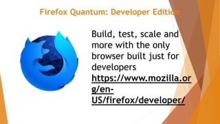 Introduction about mozilla | PPT