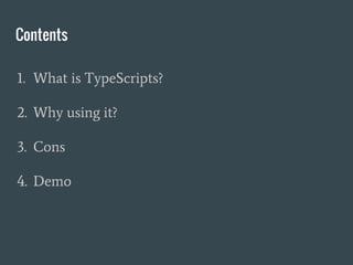 Introduction about type script | PPT