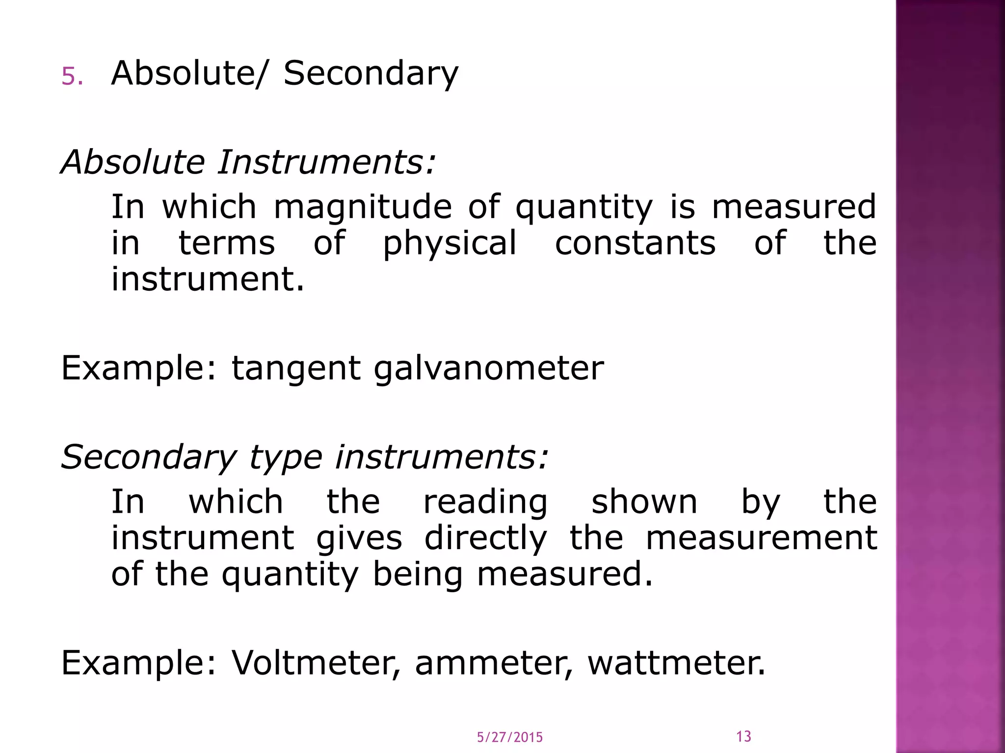 Introduction, advantages of electronic instrumentation, instrument ...