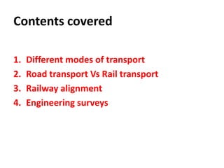 Introduction, alignment & surveys | PPTX