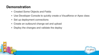 From Sandbox To Production: An Introduction to Salesforce Release Management | PPT