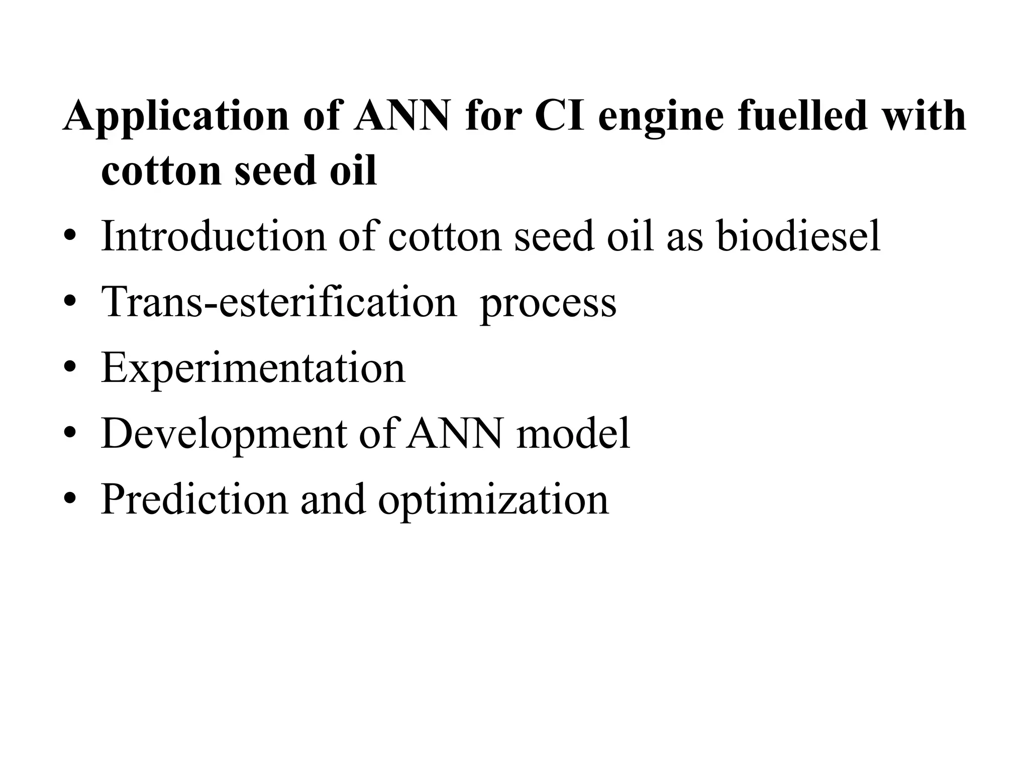 Introduction and application of ANN | PPTX