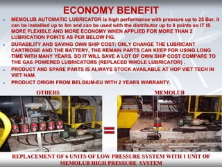 THE BENEFIT OF APPLY AUTOMATIC LUBRICATION | PDF