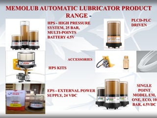 THE BENEFIT OF APPLY AUTOMATIC LUBRICATION | PDF