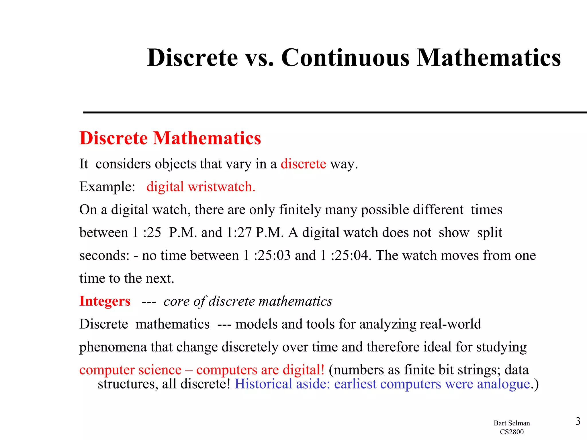 Introduction And Applications Of Discrete Mathematics Ppt