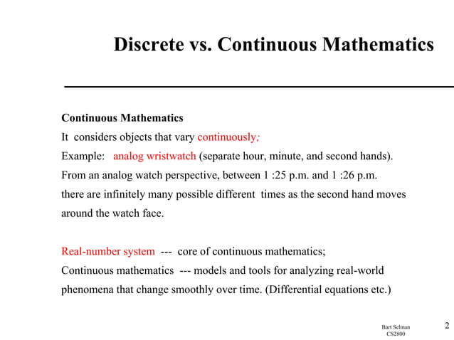 Introduction and Applications of Discrete Mathematics | PPT