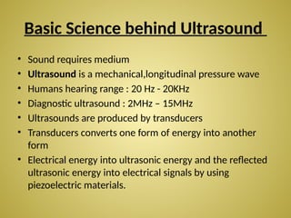 Introduction and Basics of Ultrasonography.pptx