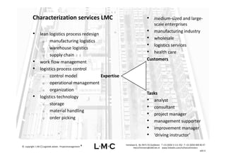 3 - Introduction and Characterization LMC + Heico Timmers V03 ppt LinkedIn | PPT