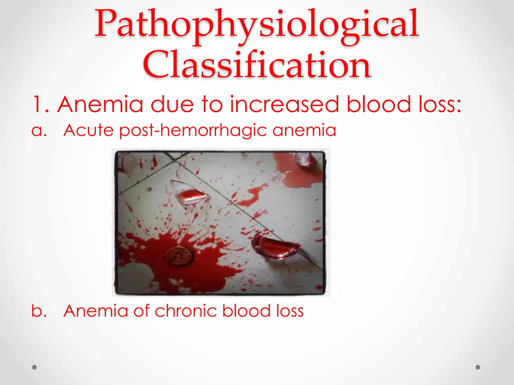 Introduction and classification of anemia’s | PPTX