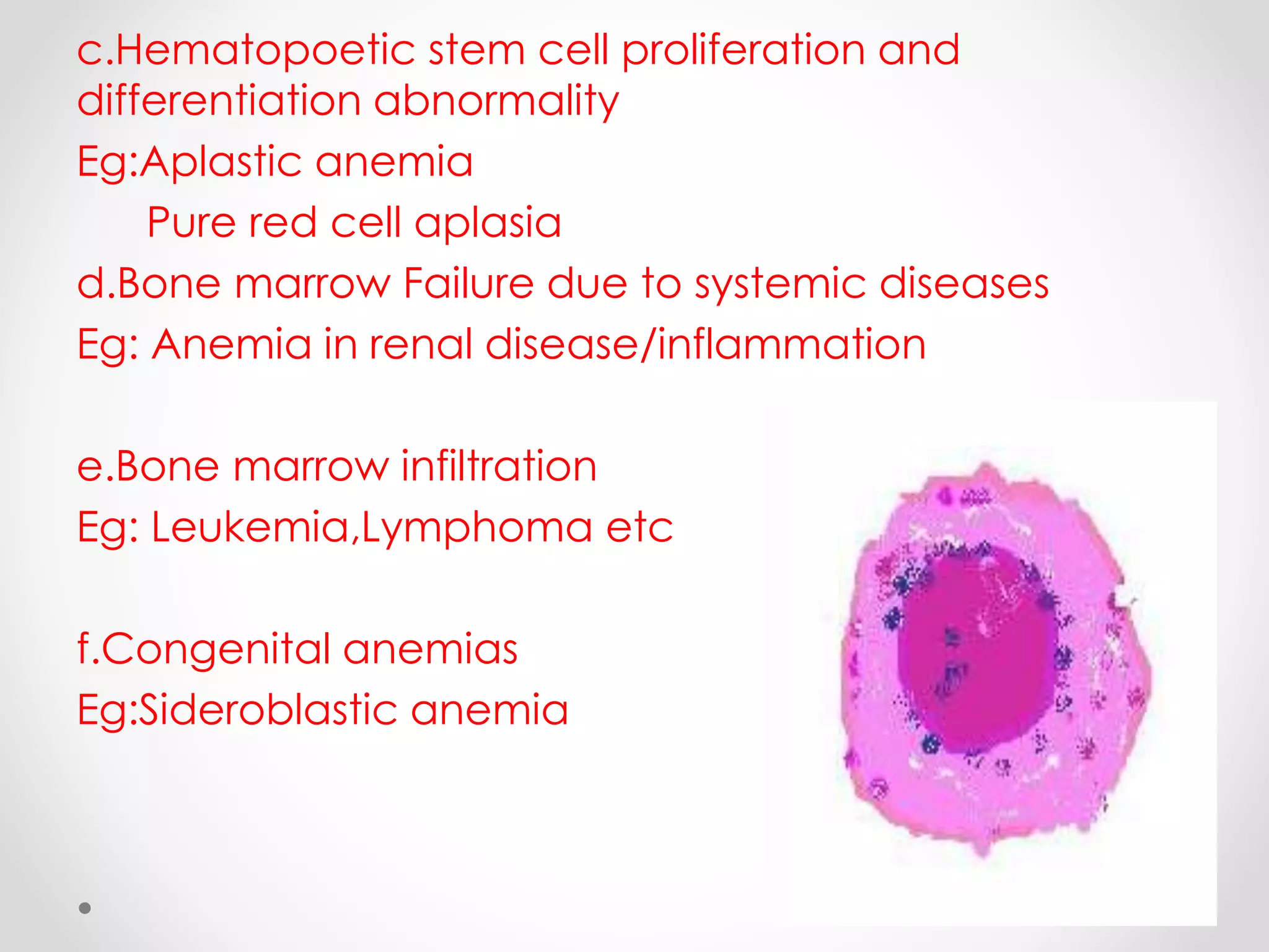 Introduction and classification of anemia’s | PPTX