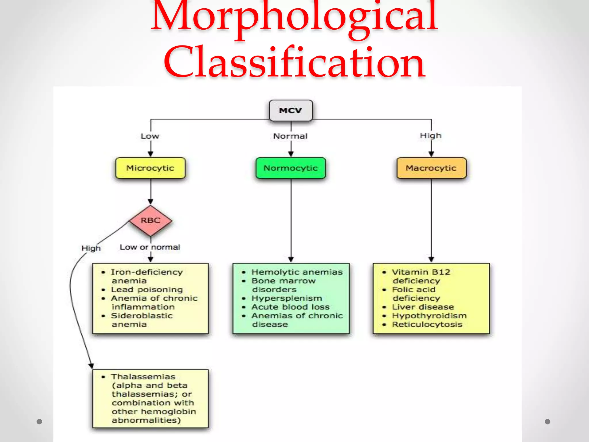 Introduction and classification of anemia’s | PPTX
