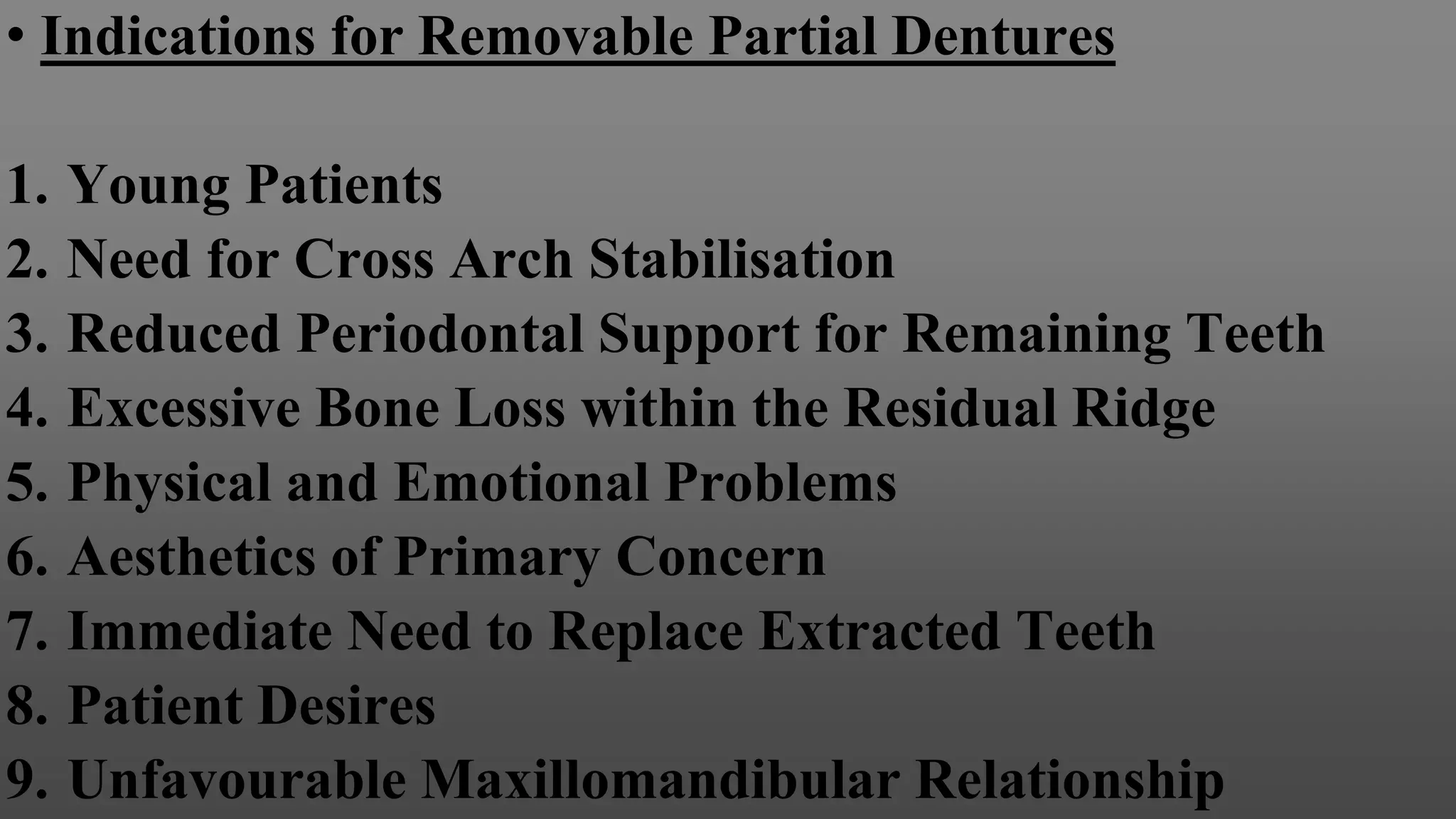 Introduction and Classification RPD | PPTX