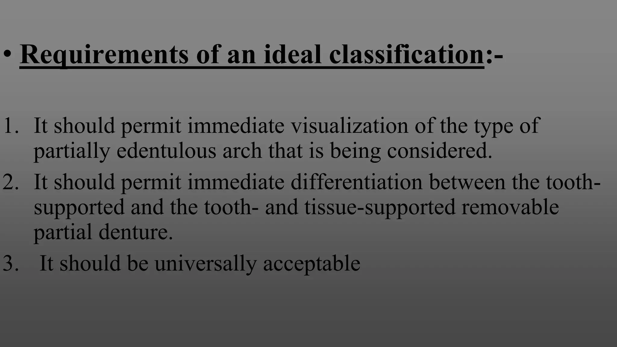 Introduction and Classification RPD | PPTX