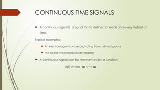Introduction and classification of Signals.pptx