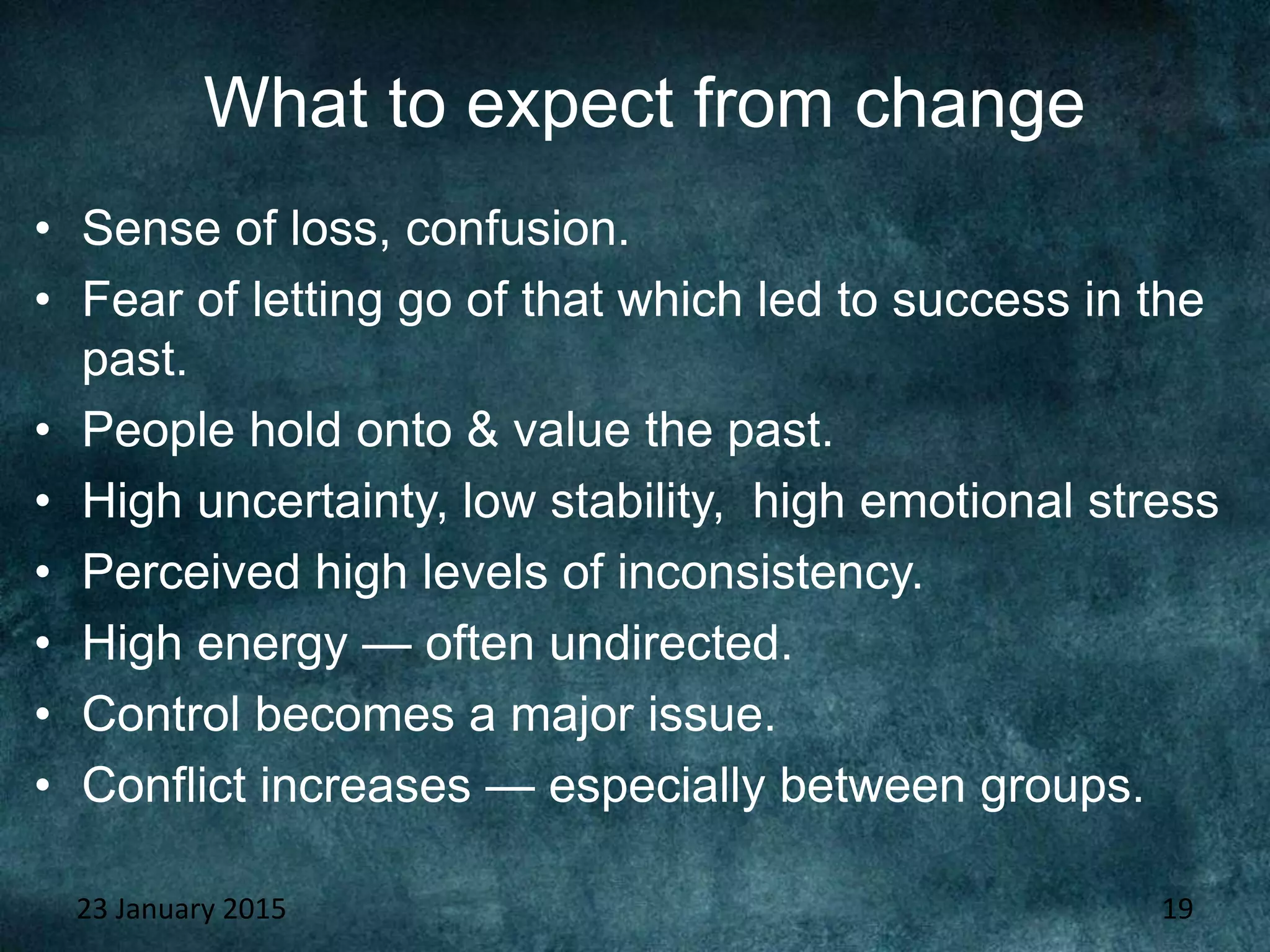 Introduction and concepts of change, nature, forces and types of change ...
