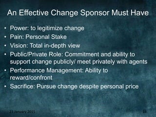 Introduction and concepts of change, nature, forces and types of change ...