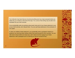 Writing Introductions and conclusions | PDF
