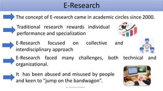 Introduction and E-Research Timeline Review | PPTX