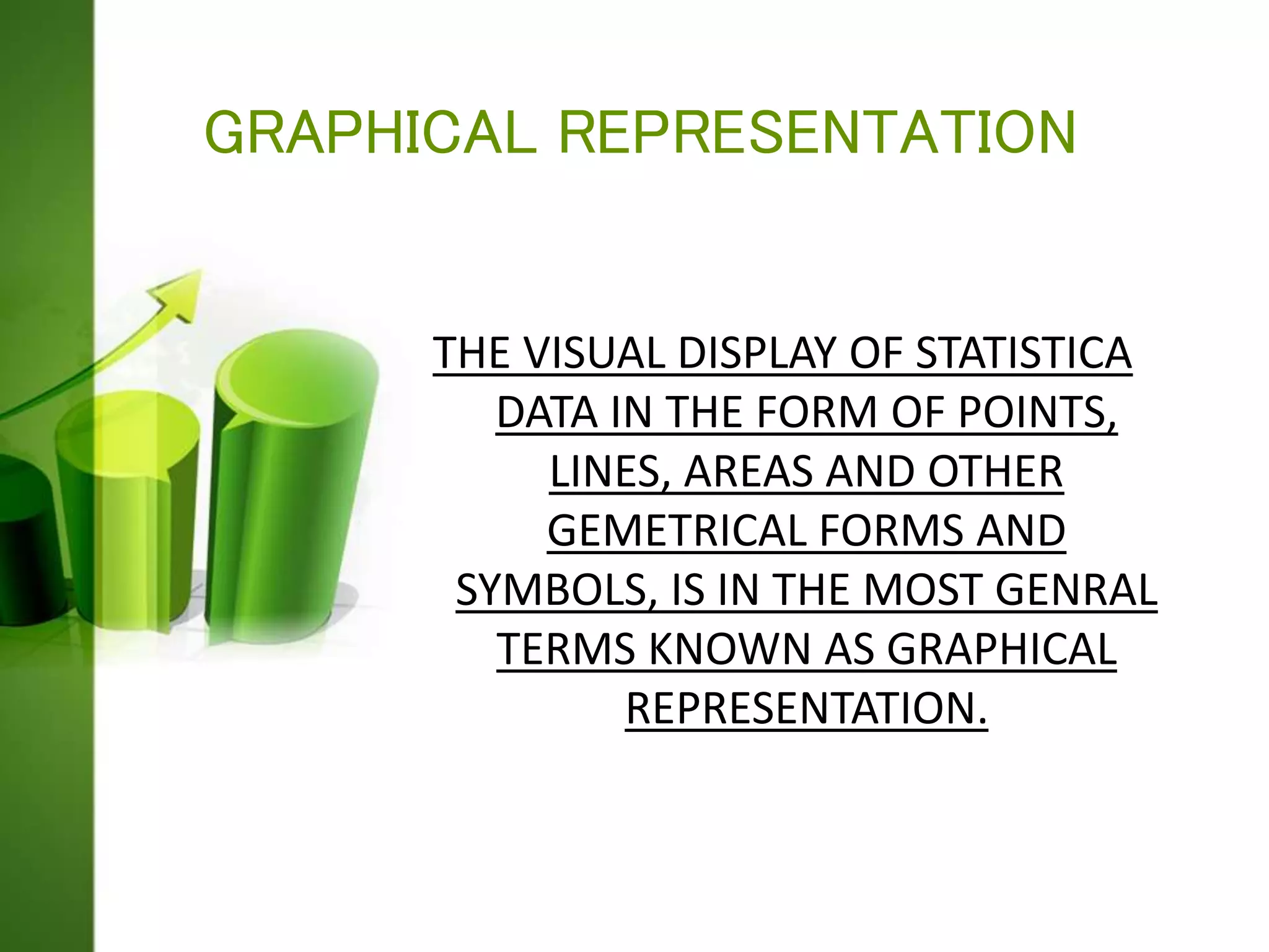 Introduction to statistics and graphical representation | PPT
