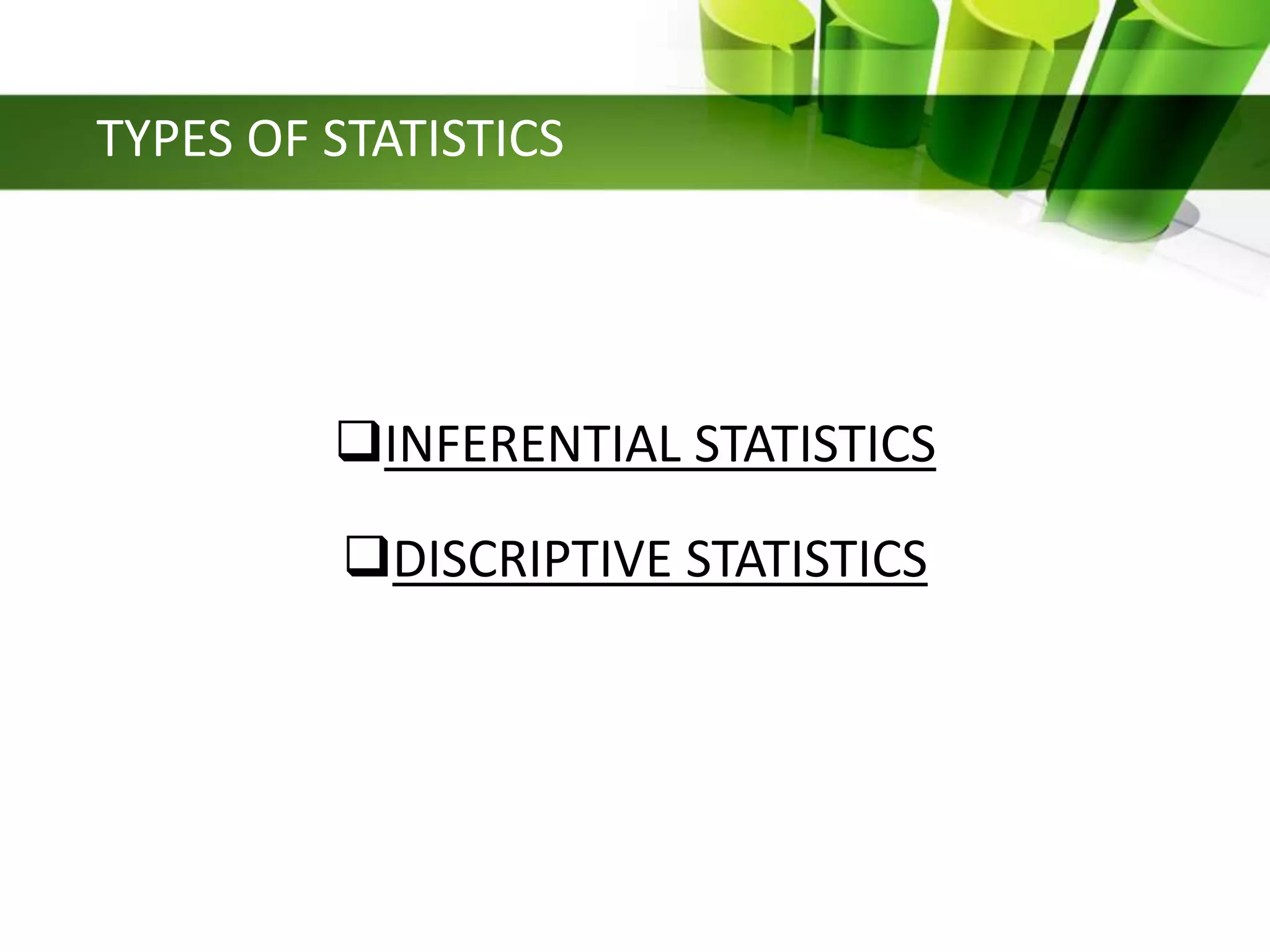 Introduction to statistics and graphical representation | PPT