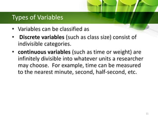 Introduction to statistics and graphical representation | PPT