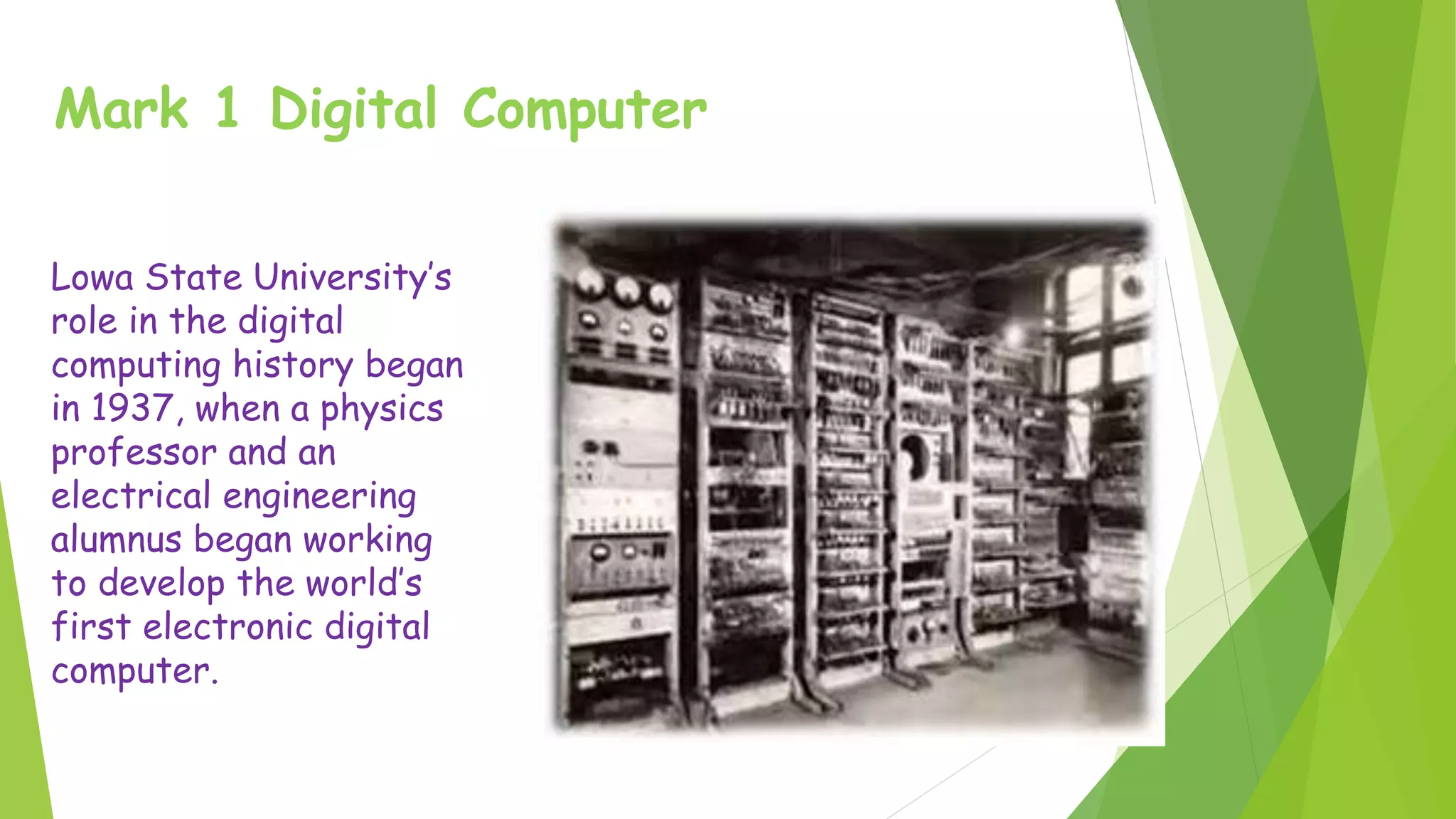 Introduction and history of computers. | PPTX | Computing | Technology ...