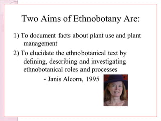 Introduction and history of Ethnobotany.pptx