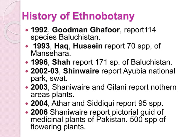 Introduction and history of Ethnobotany.pptx