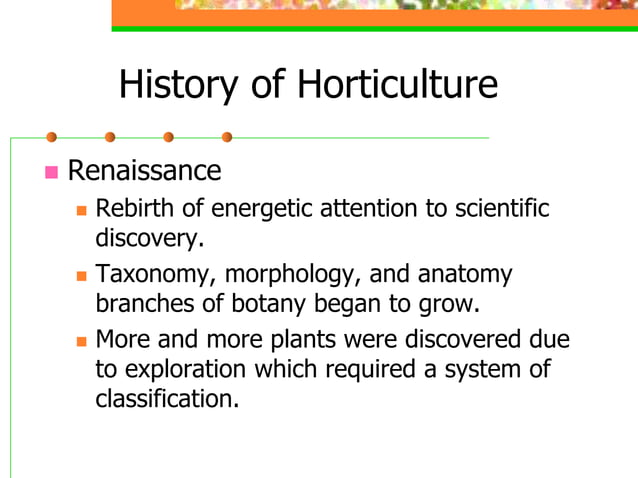 introduction_and_history_of_horticulture.ppt | Gardening | Home & Garden