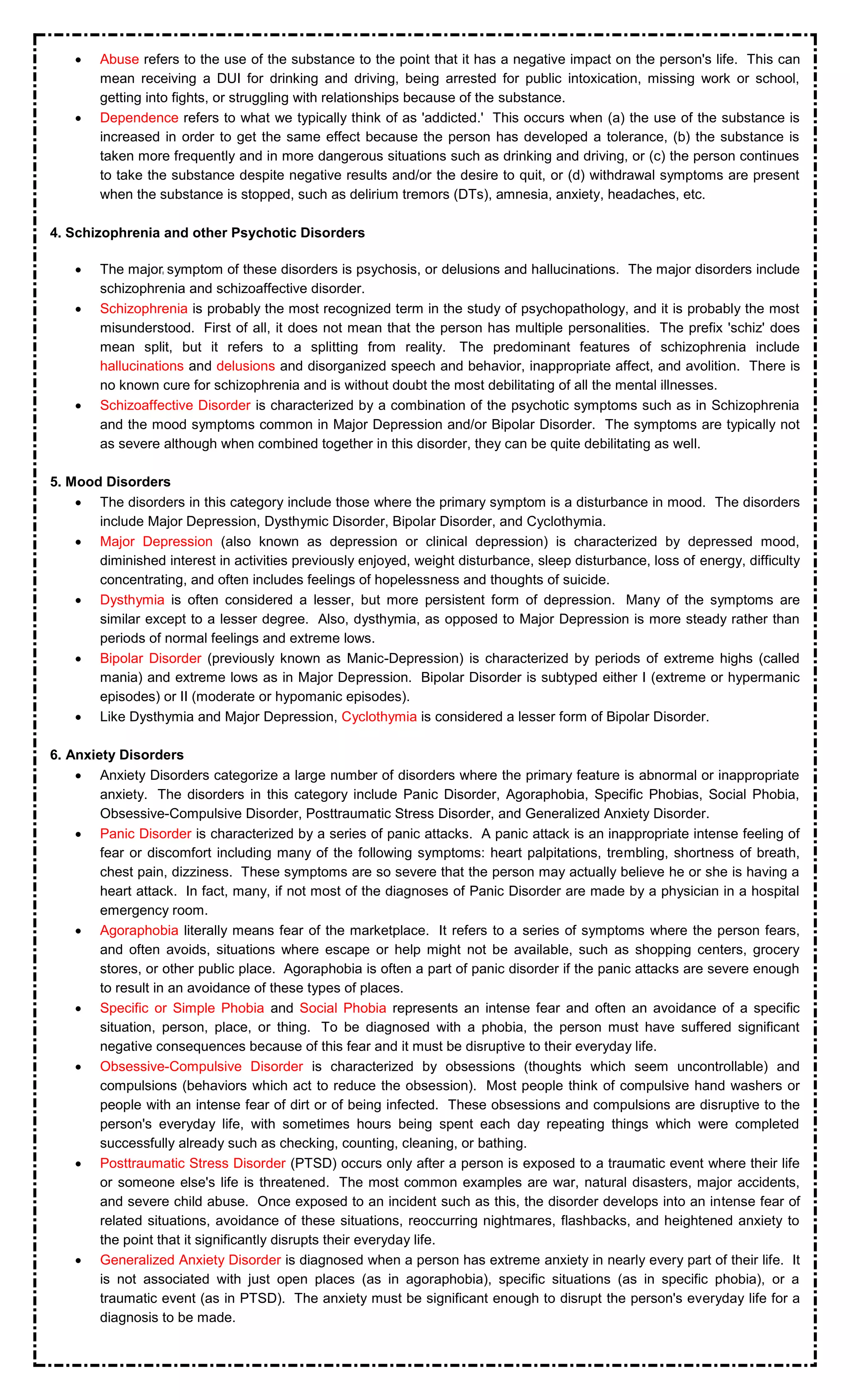 Introduction and history of mental illness | DOCX
