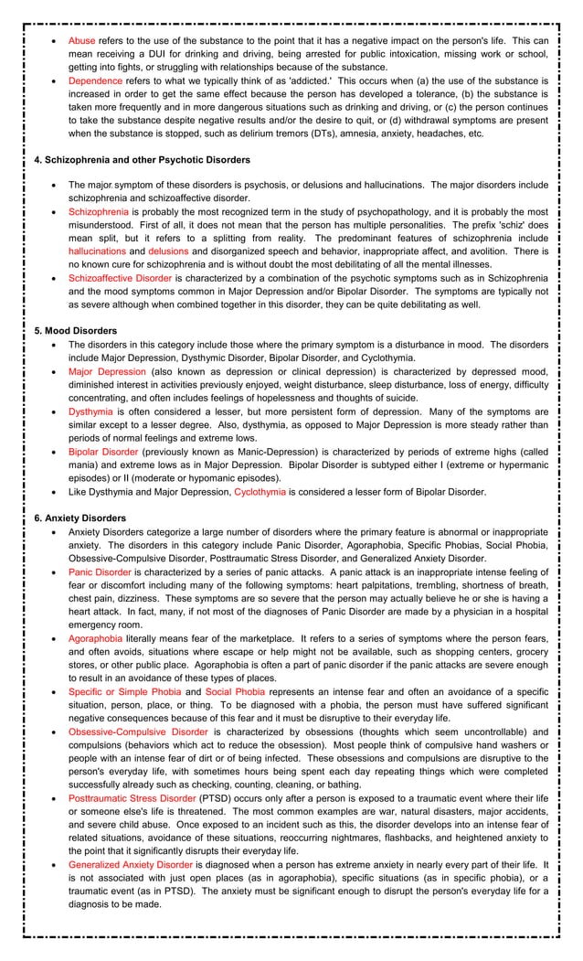 Introduction and history of mental illness | DOCX