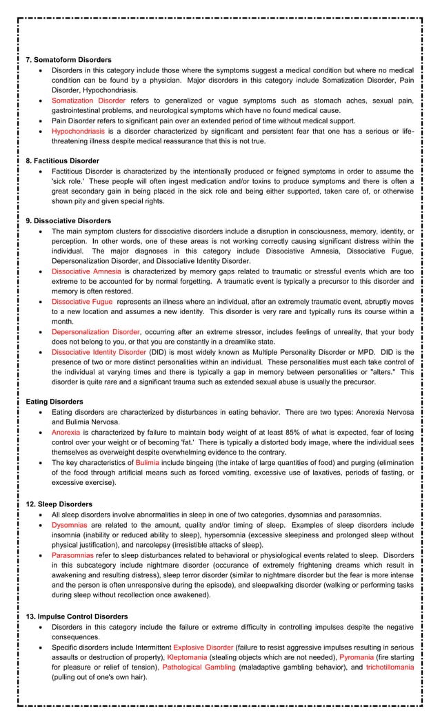 Introduction and history of mental illness | DOCX