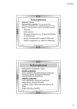 Introduction and history of mental illness abnormal behaviour | PDF ...