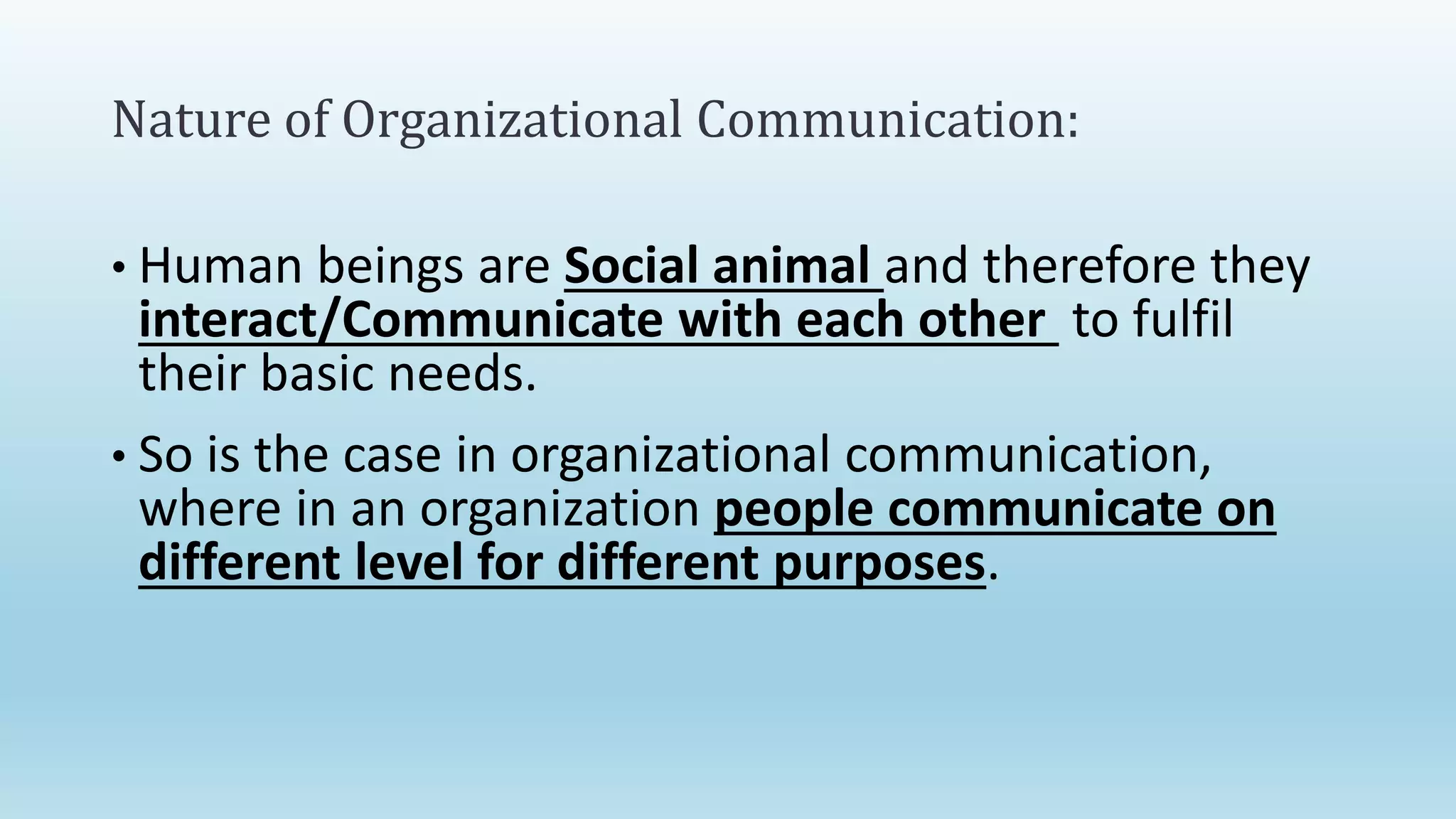 Introduction and History of Organizational Communication | PPTX