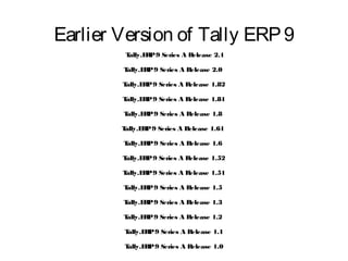 Introduction and History of Tally Accounting Software | PPT