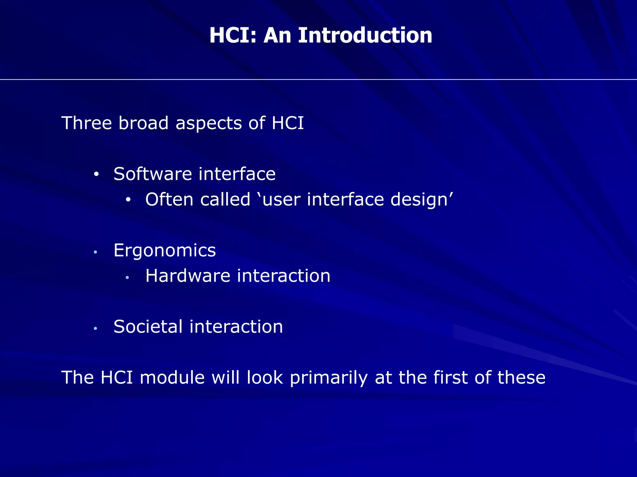 Introduction and Human Information Processing lecture.ppt