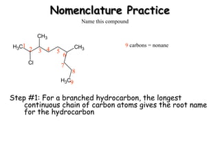 introduction and naming organic compounds.ppt | Chemistry | Science