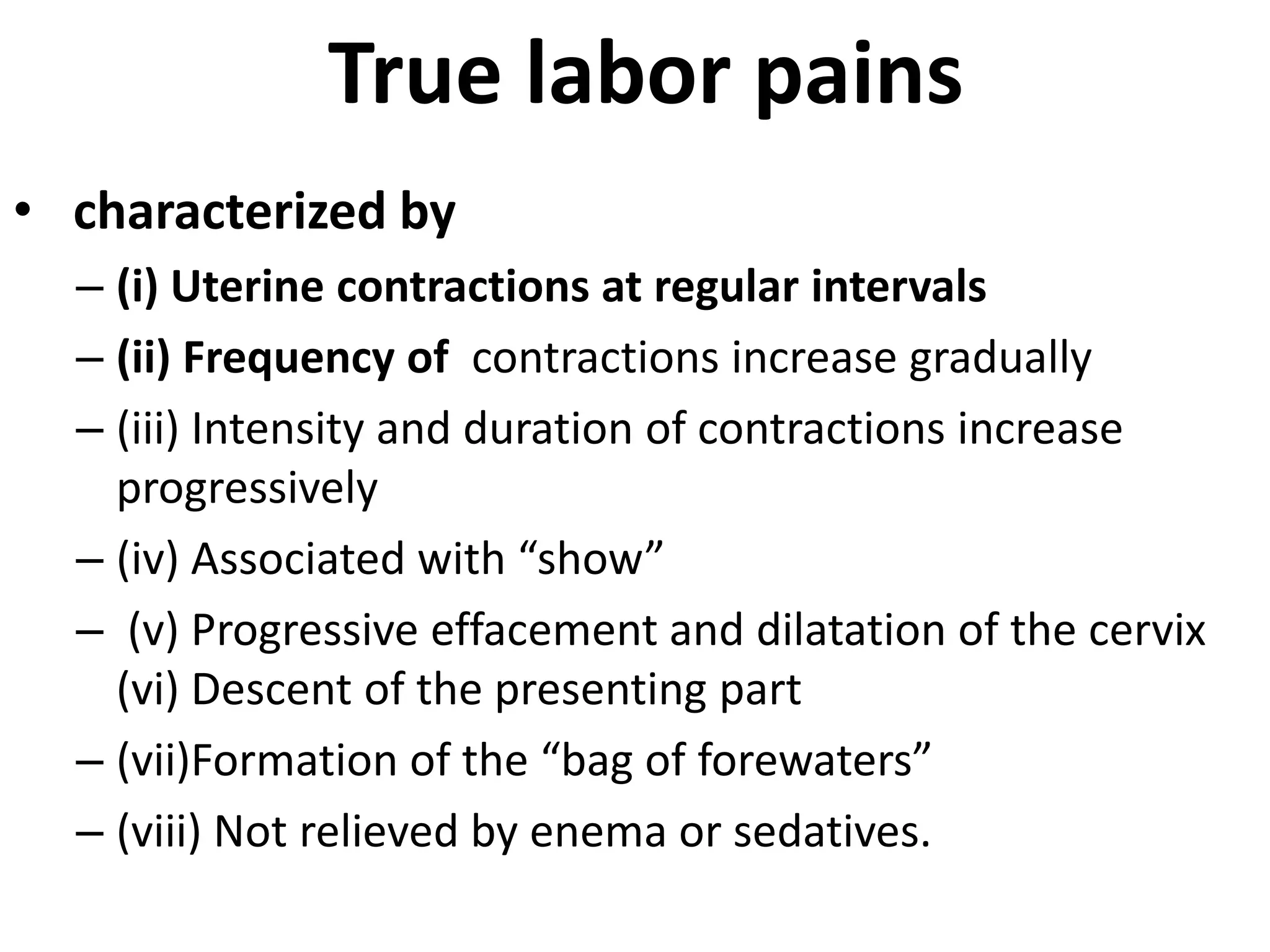 Introduction and physiology of labor | PPTX