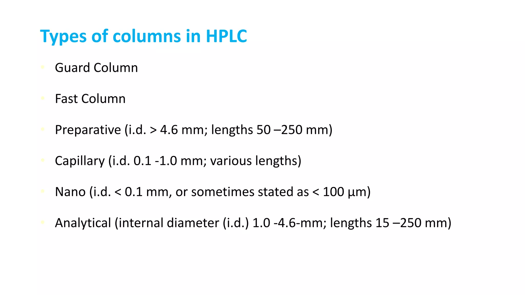 Introduction and principle of glc, hplc | PPTX