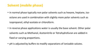 Introduction and principle of glc, hplc | PPTX