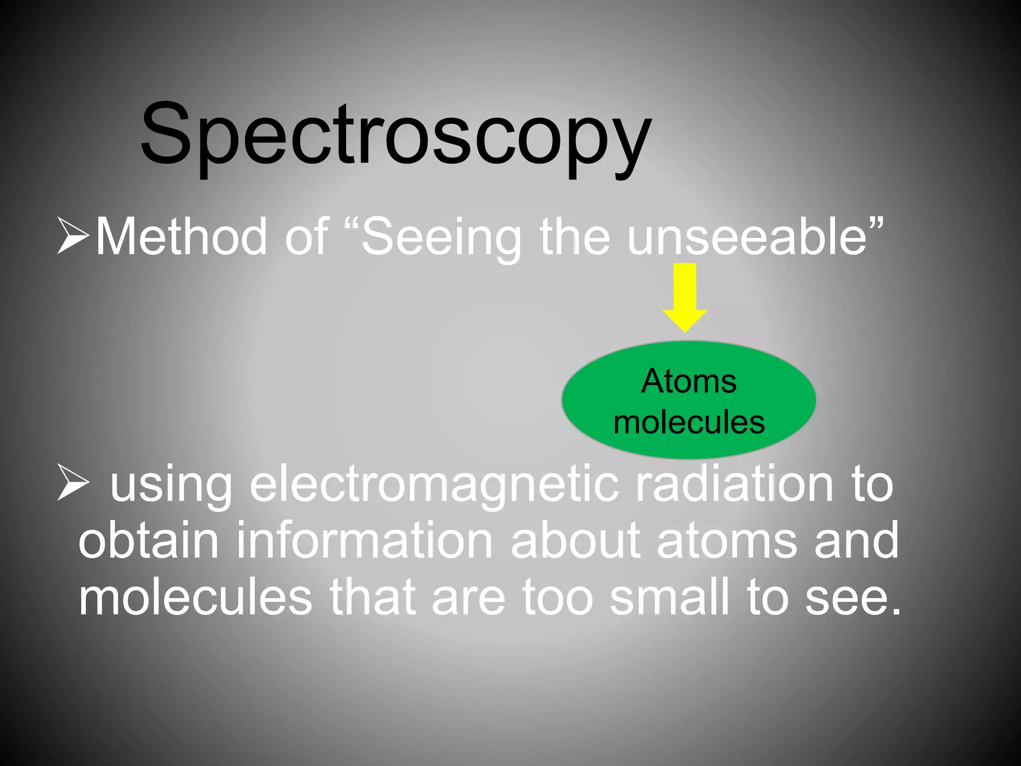 Introduction and principle of ir spectrophotometry | PPTX