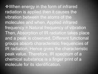 Introduction and principle of ir spectrophotometry | PPT