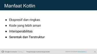 Introduction Android Development with Kotlin.pptx | Free download