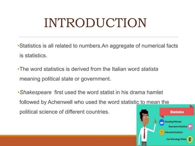 Introduction and scope of statistics | PPTX | Medical Health