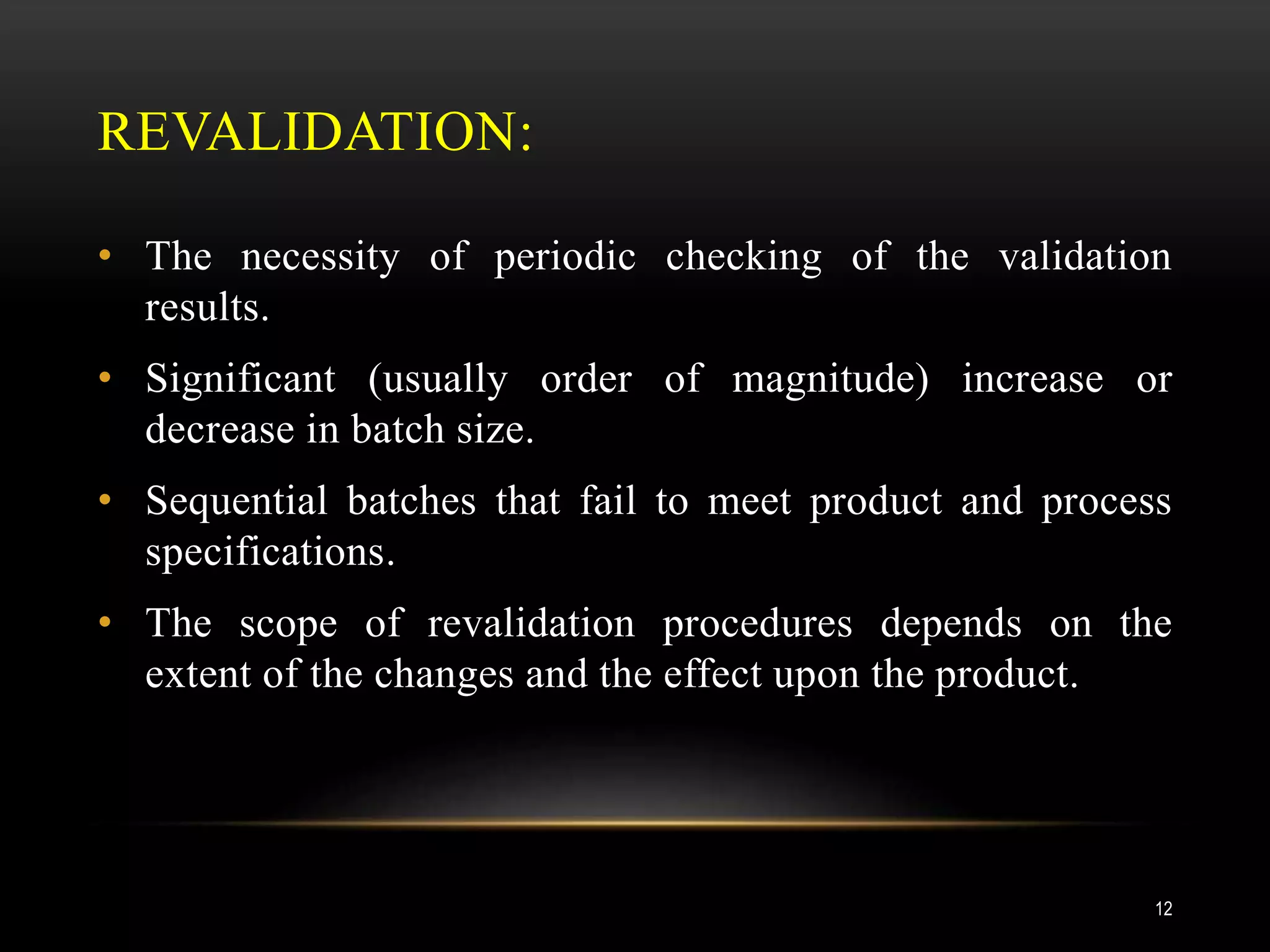 Introduction and scope of validation | PPTX