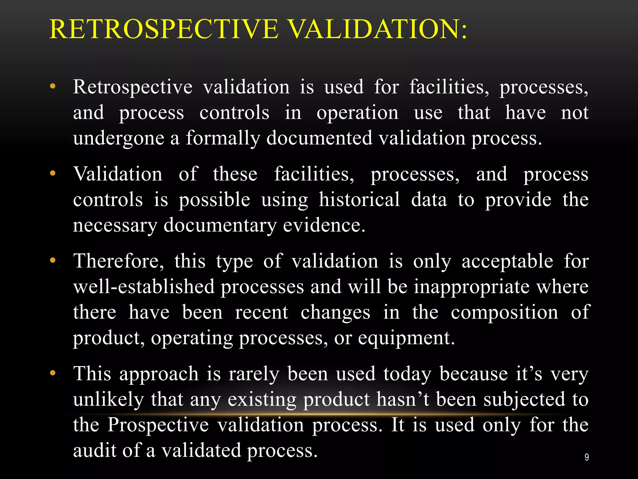 Introduction and scope of validation | PPTX